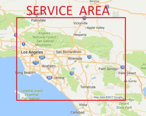 Service Area | Inland Empire Cash 4 Junk Cars